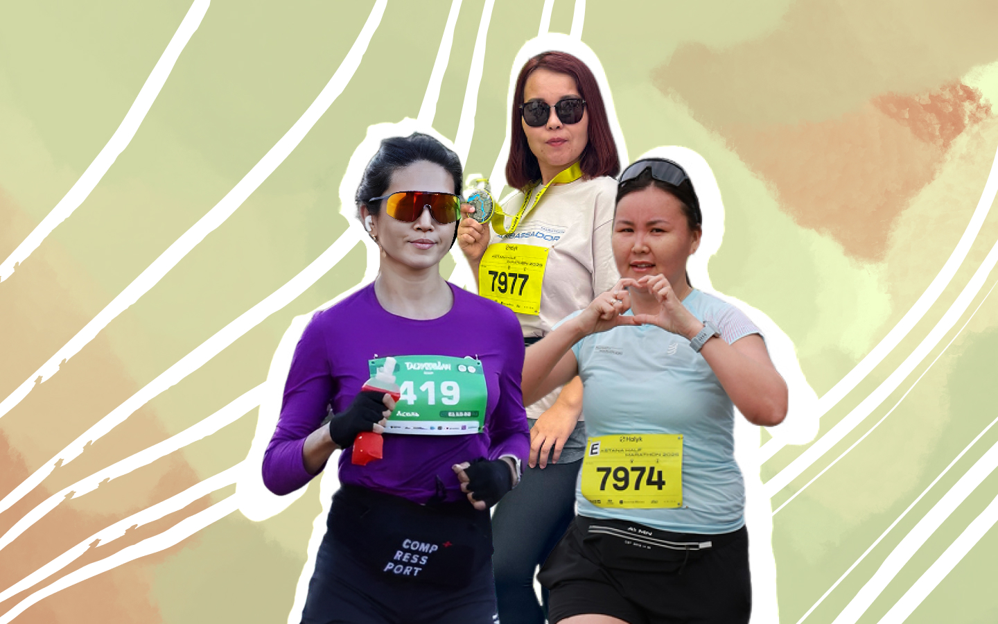 «Бег – это не про рекорды и страдания»: женщины по всему Казахстану занимаются бегом и ...